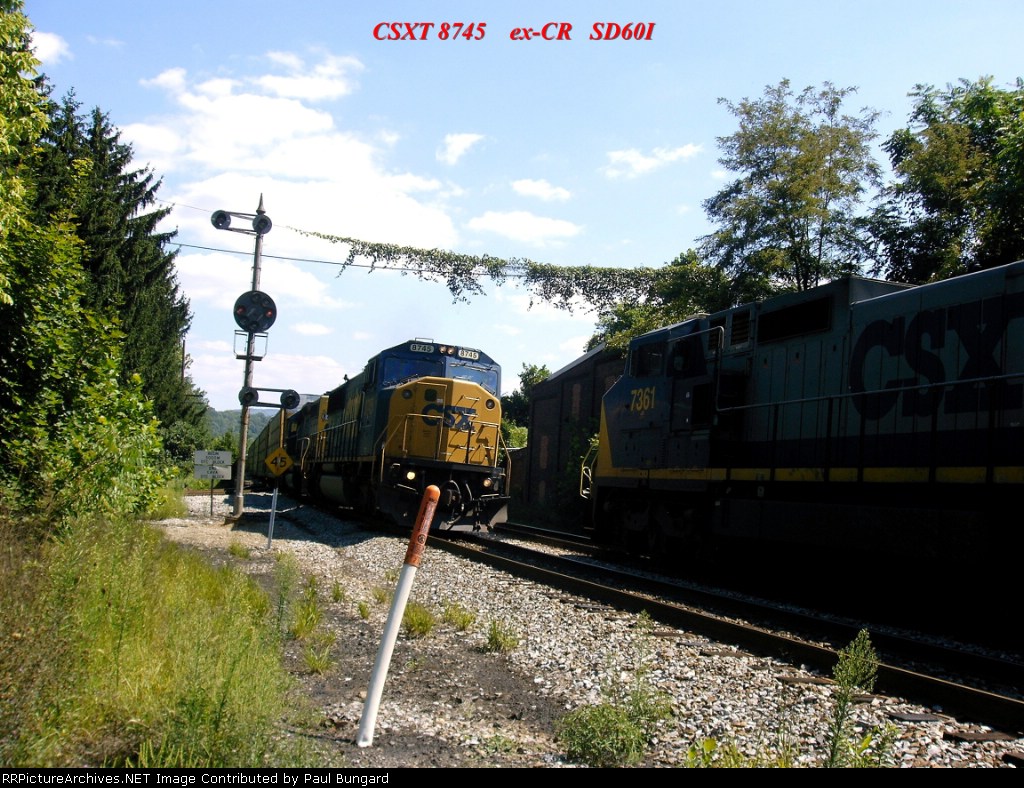 CSX 8745 ex-CR SD60I